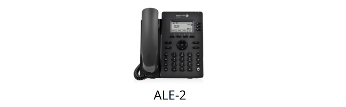ALE DeskPhones Telefonos Alcatel-Lucent Gama Enterprise Essential SIP