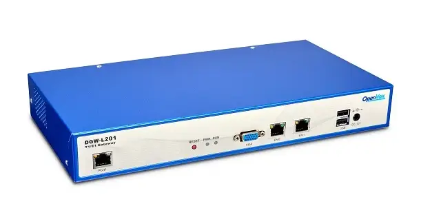 OpenVox DGW-L20X Gateway 1, 2 o 4 Puertos E1/T1/PRI Puerta de enlace