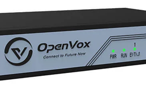 OpenVox DGW-L301 Gateway E1/T1/PRI Puerta de enlace VoIP 1 puerto RJ45