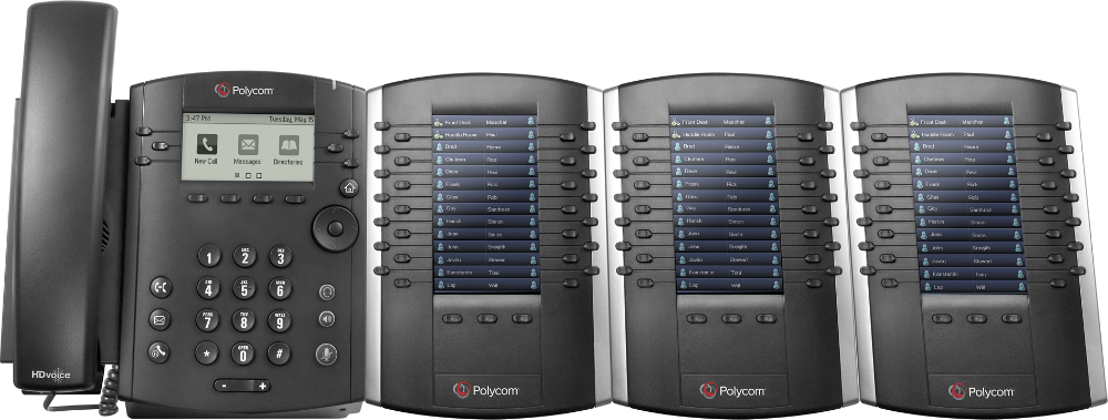Polycom VVX 300 Teléfono IP SIP VoIP Escritorio Multimedia Empresaria